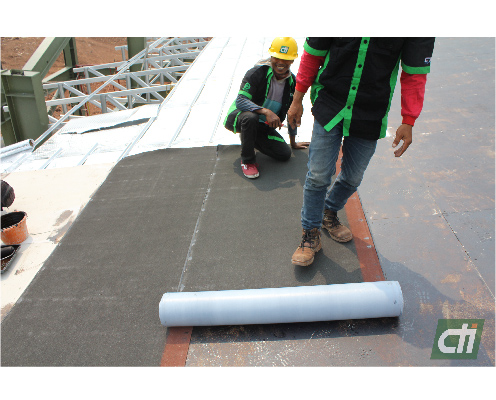 Jasa pasang atap bitumen - CTI INDONESIA